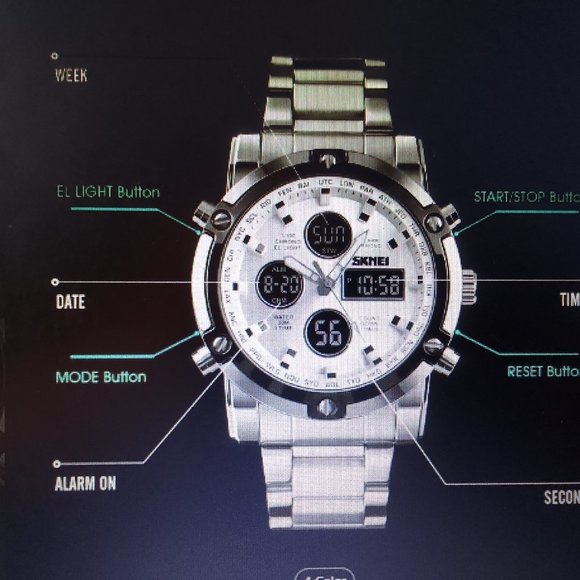 Accessories | Mens Quartz Fashion Stopwatch Brand New Sku | Poshmark